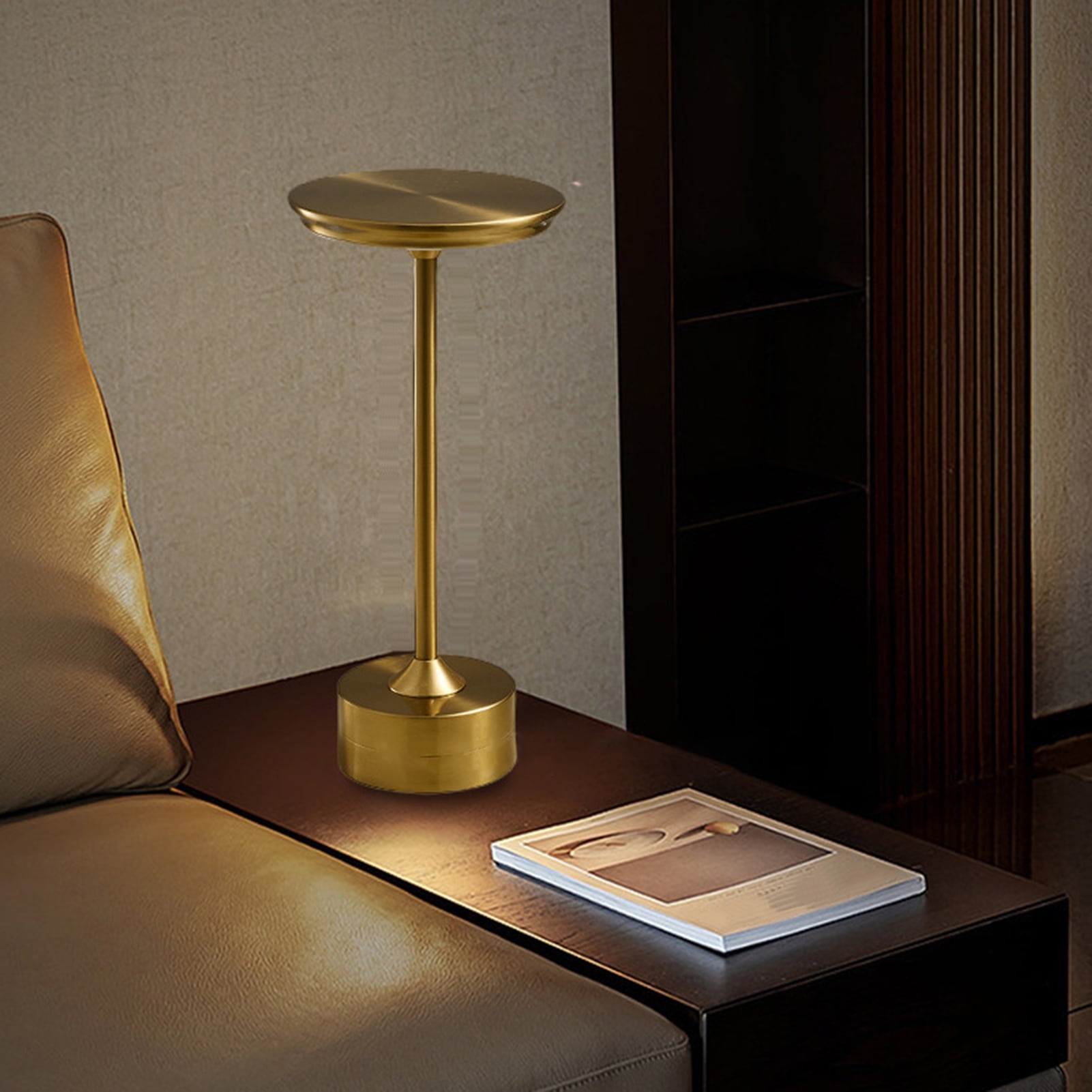 Enhance Your Space with a Cordless LED Bedside Lamp: Touch Control ...
