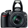 Nikon D3100 Digital DSLR Camera with 18-55mm VR Lens Bundle With NIKKOR ...
