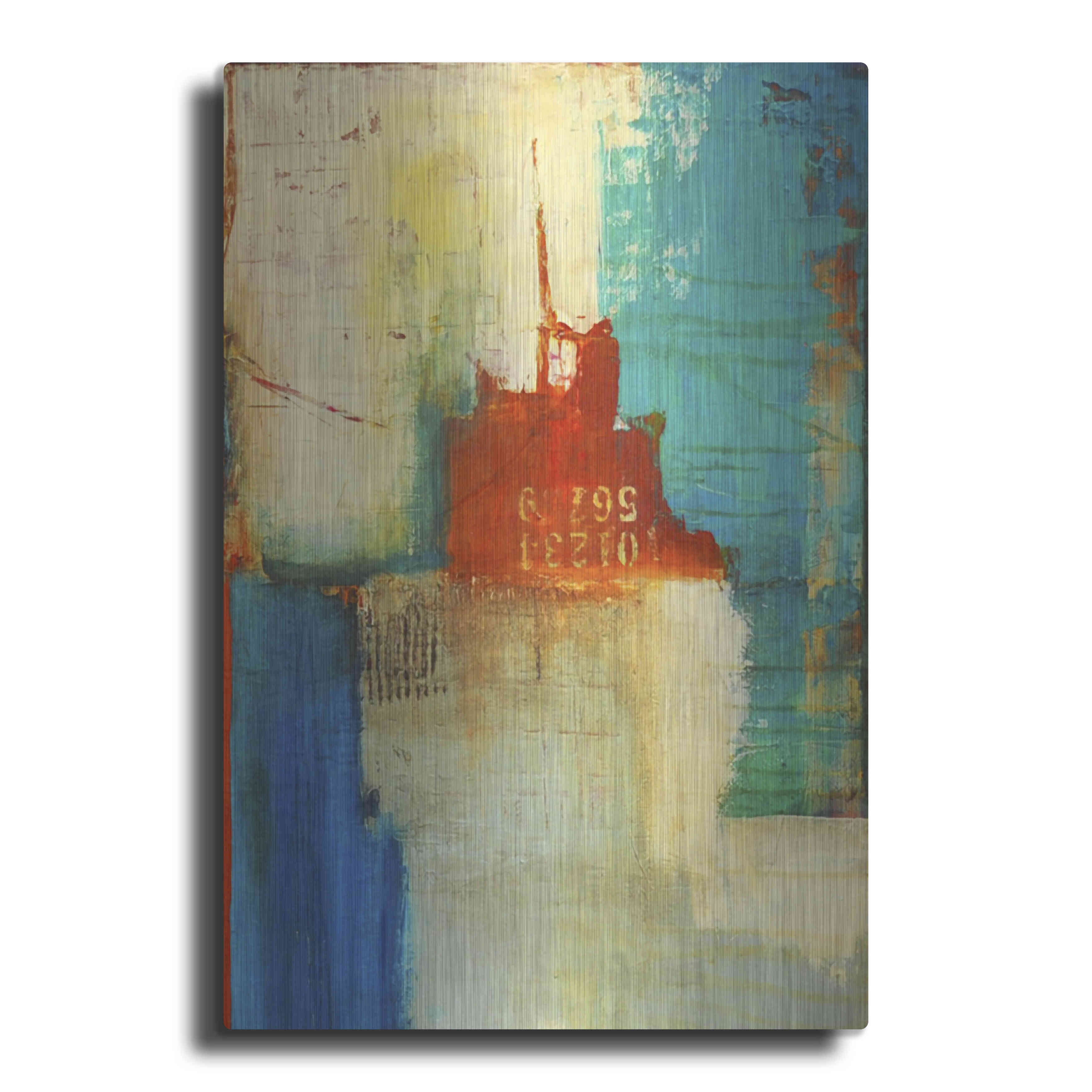 Luxe Metal Art 'Fragile III' by Erin Ashley, Metal Wall Art, 16"x24 ...