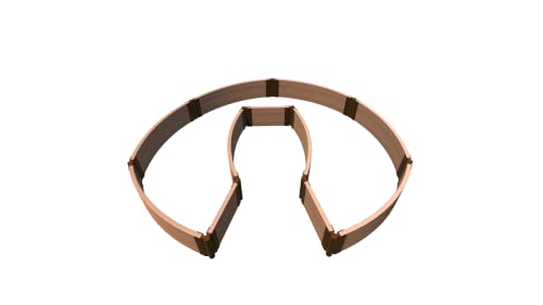 CLASSIC SIENNA 'WALK-IN CIRCLE CHICAGO KEYHOLE PATH' - 9' X 9' X 11 ...