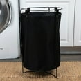 Household Essentials Metal Wire Frame Laundry Hamper with Removable ...