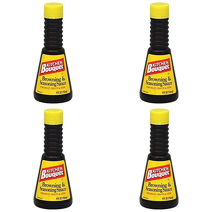 Kitchen Bouquet Browning and Seasoning Sauce - 4 oz Pack of 4 - Walmart.com
