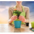 5 Inch Planter Pots, 6 Pack Indoor Flower Pots with Drainage Holes and ...