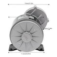 24V 350W Gear Reduction Electric Motor DIY Engine Kit, 9.78:1 High ...