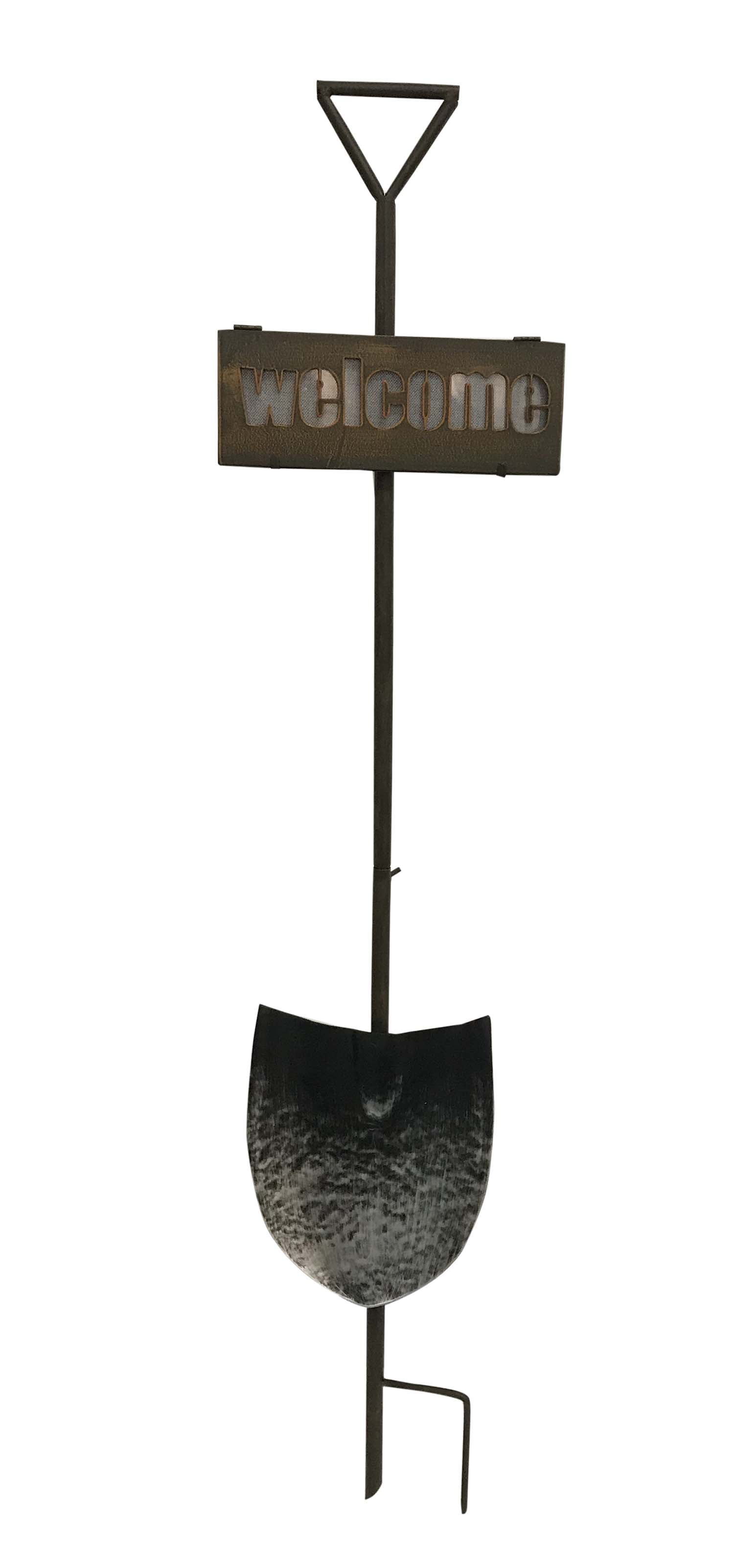 Moonrays 96304 Welcome Shovel Solar Stake light - Walmart.com