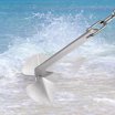 New Delta Fast Set Galvanized Anchor lewmar 0057410 Weight 22 lbs. Boat ...
