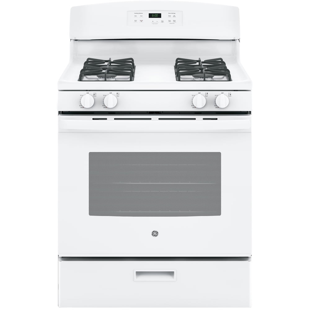 Click here for Ge 30 Gas Free Standing Range White Jcgbs60dekww prices