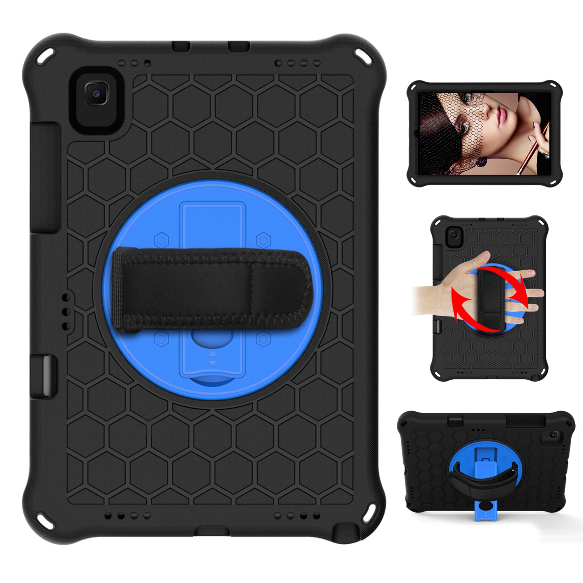 Dteck Case for Samsung Galaxy Tab A7 10.4-inch T500 T505 (2020 Released) ,Shockproof Rubber ...
