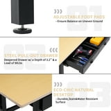 Dextra 48’’ Work Benches for Garage Work Table with Power Outlets ...