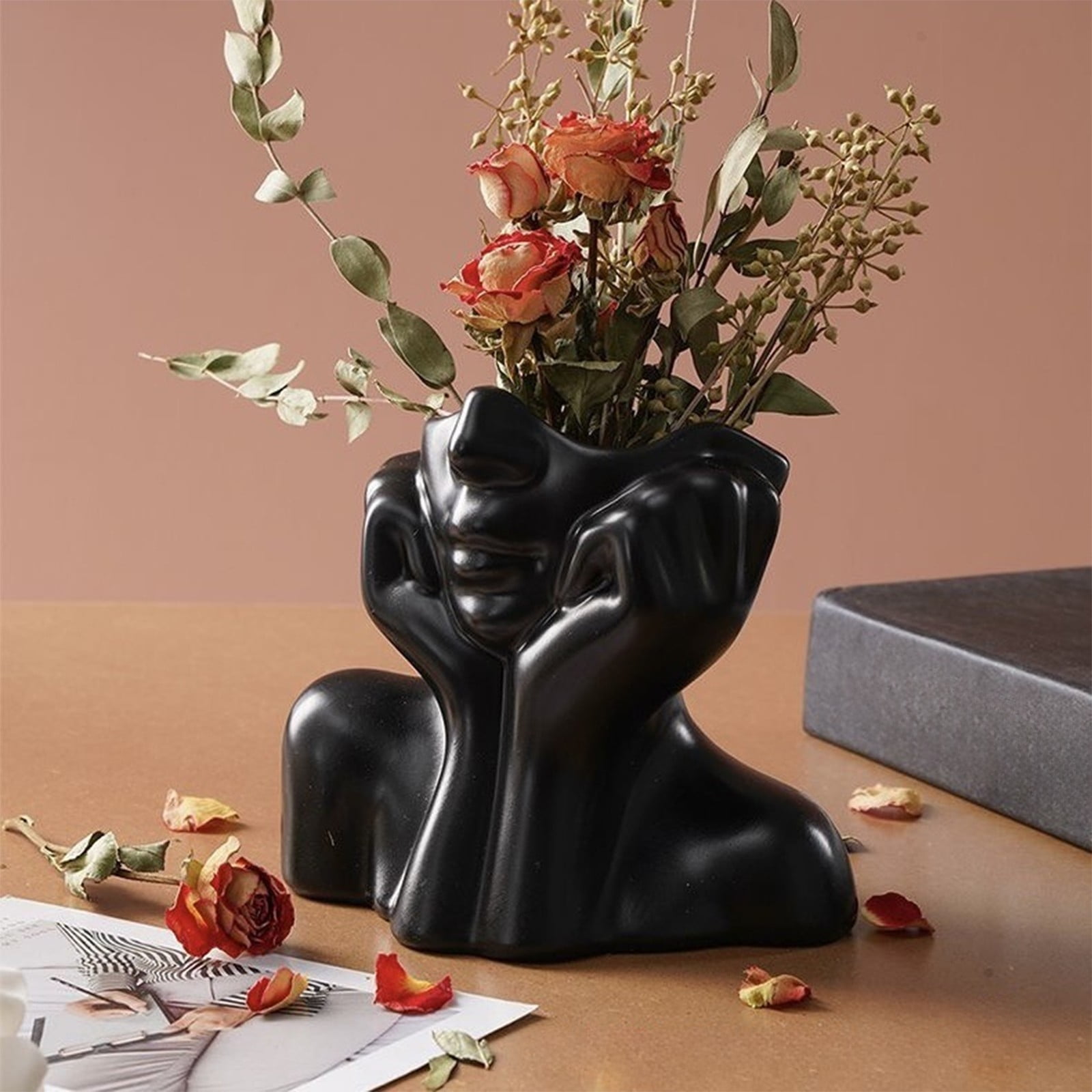 Click here for Iuhan Resin Vase Pen Holder For Home Office Desk... prices