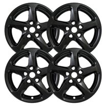 Set of 4 17 inch Chrome Wheel Skins Covers compatible with 10-17 ...