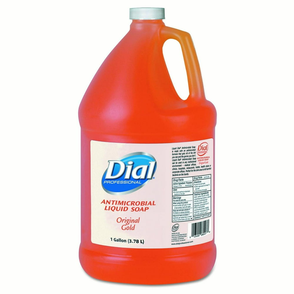 Dial Professional Gold Antimicrobial Soap, Floral Fragrance, 1gal ...