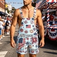 JAJAHO Overalls For Men 1776-2026 250 Years Anniversary USA Work Bibs ...