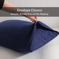 Kelnaro 2 Pack Microfiber Body Pillowcase 20x54 Inches, Envelope ...