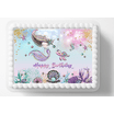 ToriBellas Designs Mermaid Princess Baby Shower Birthday Edible Cake ...