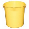 Tough Guy Bucket,3 gal,Yellow 48LZ06 - Walmart.com