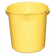 Tough Guy Bucket,3 gal,Yellow 48LZ06 - Walmart.com