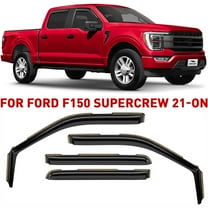 Voron Glass In-Channel Extra Durable Rain Guards for Chevrolet (Chevy ...