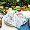 12 Pcs Spring Cloth Napkins Floral 20'' x 20'' Washable Dinner Tea ...