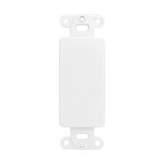 Big-A - Blank Decora Wall Plate 1-Gang Keystone Decora Insert, Jack ...