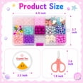 Bracelet Craft Maker: DIY Bead Jewelry Making Kit for Kids, Girls ...