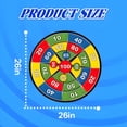 BESTSKY 2026 New Dart Board,Foldable Storage Teen Boy Gifts,Double ...