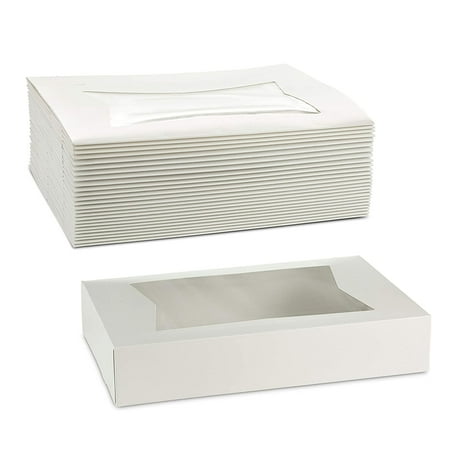 Beautiful White Paperboard Pastry, Bakery Box Keep Donuts, Muffins ...