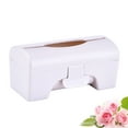 Creative Wall Mounted Garbage Bag Storage Box Plastic Finishing Kitchen ...