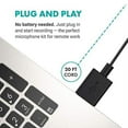 Movo M1 USB Lavalier Lapel Clip-on Omnidirectional Condenser Computer ...