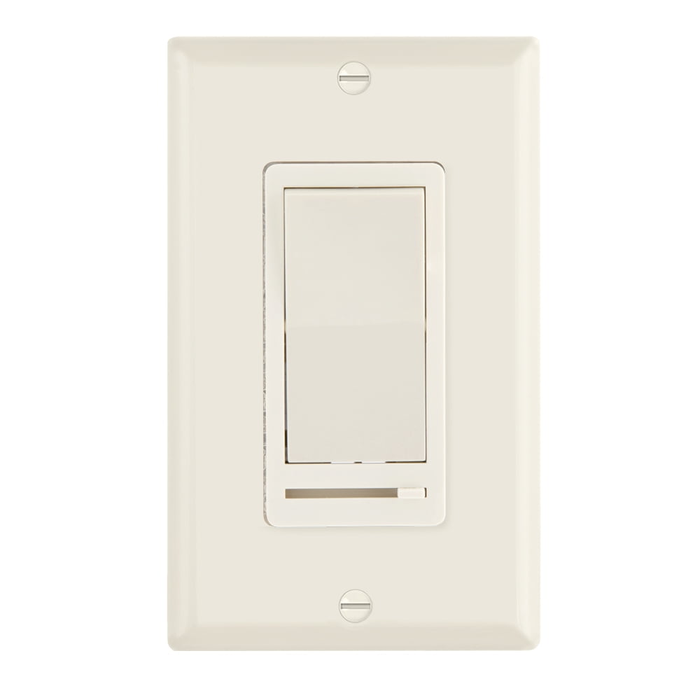 Maxxima 3-Way / Single Pole Decorative LED Dimmer Rocker Switch, 600 ...