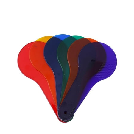 Fosa Children Learning Colour Plastic Paddles 6 Colors Combining Kids ...
