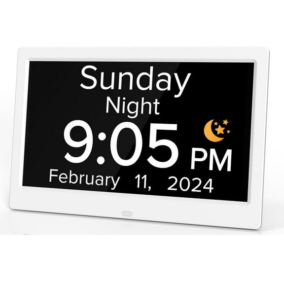 American Lifetime Dementia Clock Large Digital Display with Day Date ...