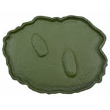 Decorative Welcome Plaque Stepping Stone Footprints On Brick Cast Iron ...