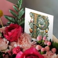 3drose, Easter Ornamental Monogram P, 1 Greeting Card with Envelope ...