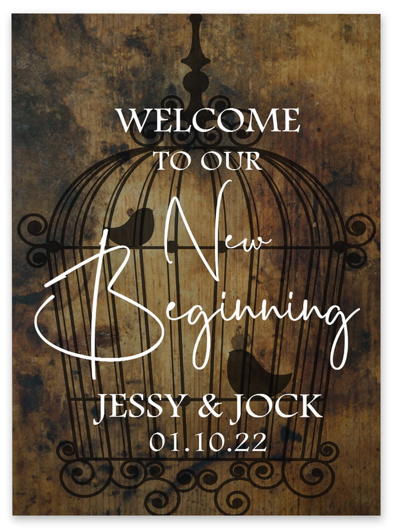 Darling Souvenir MADE WITH LOVE Personalized Welcome Sign/ Banner ...