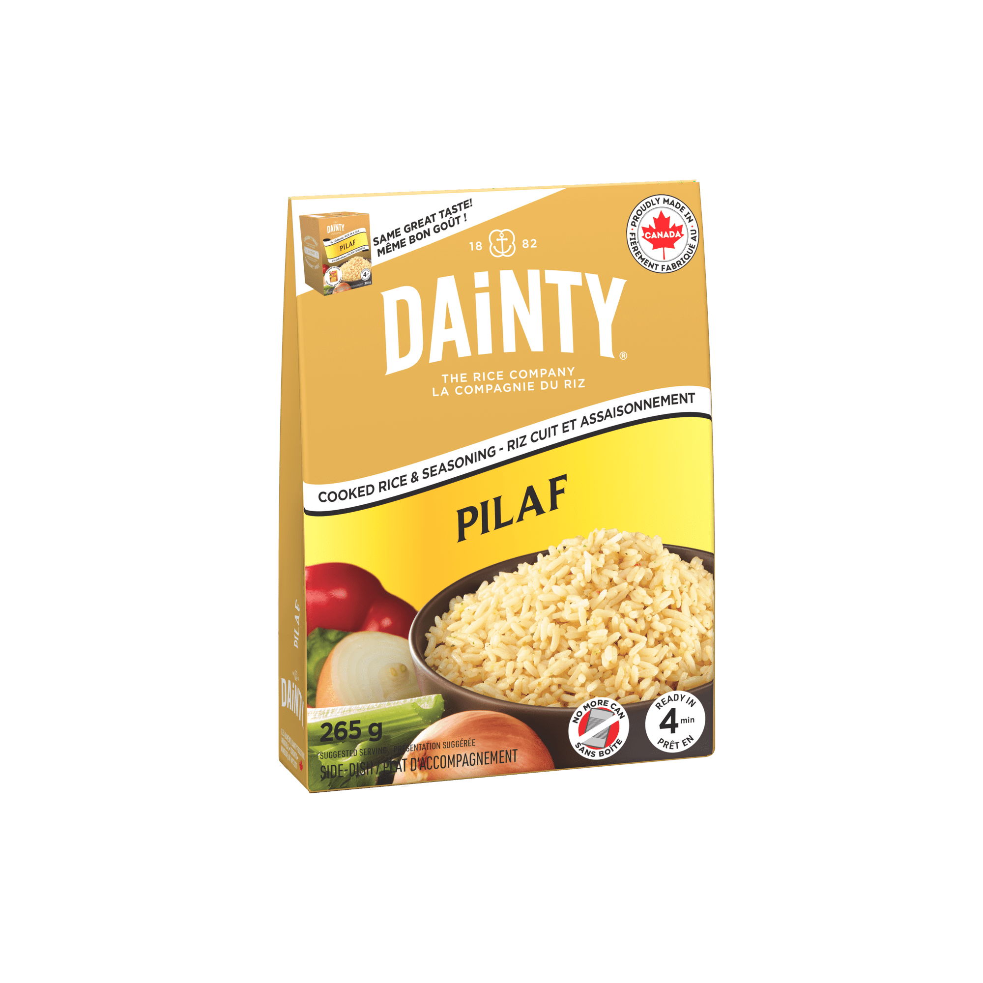 Click here for Dainty Foods Dainty Cooked Rice & Seasoning - Pila... prices