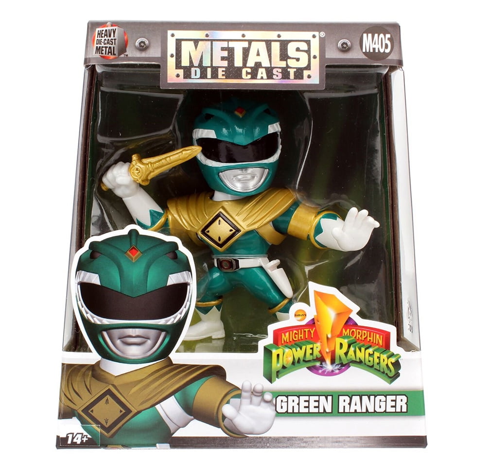 4" METALS Power Rangers: Green Ranger (M405) - Walmart.com