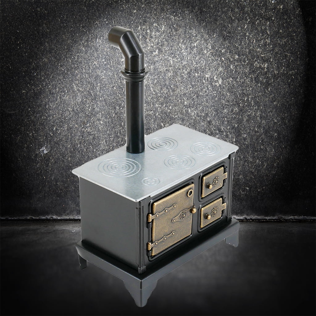 Buy 1:12 Scale Mini Stove Chimney Model Dollhouse Miniature Accessories ...