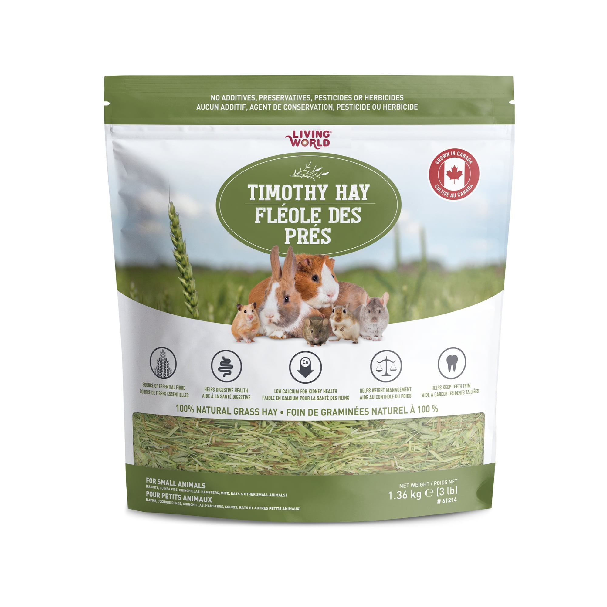 Click here for Living World Timothy Hay For Small Animals 1.36 Kg... prices