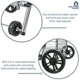 Helping Hand Pop 'n Shop Folding Cart with Pop on Wheels and Foam ...