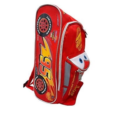 Disney Pixar's Cars Lightning Mcqueen Shaped Large School Backpack ...