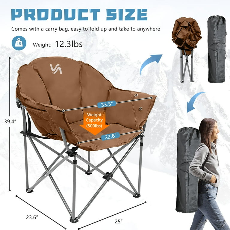 MOPHOTO Heated Camping Chair - Heated Folding Chairs for MOPHOTO Heated Camping Chair - Heated Folding Chairs for