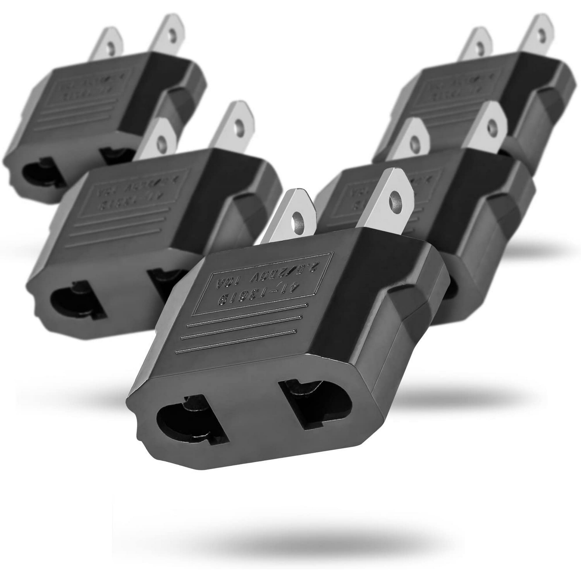 Click here for Electrox 5pack Eu Euro Europe To Us Usa Power Jack... prices