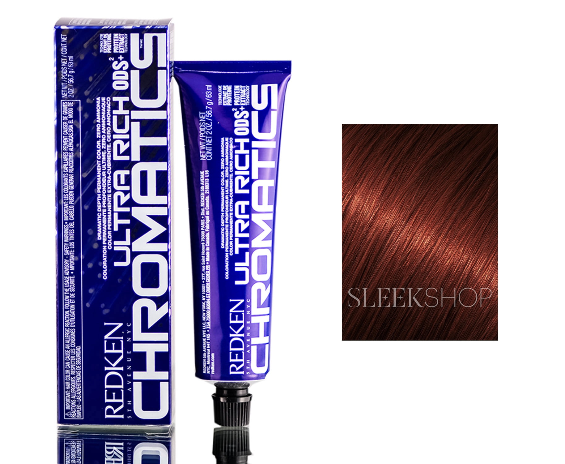 Redken Ultra Rich Chromatics ODS - 6Bc/Brown Copper - Pack of 2 with ...