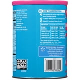Great Value Raspberry Flavor Iced Tea Drink Mix 23.6 oz makes 10 quarts ...
