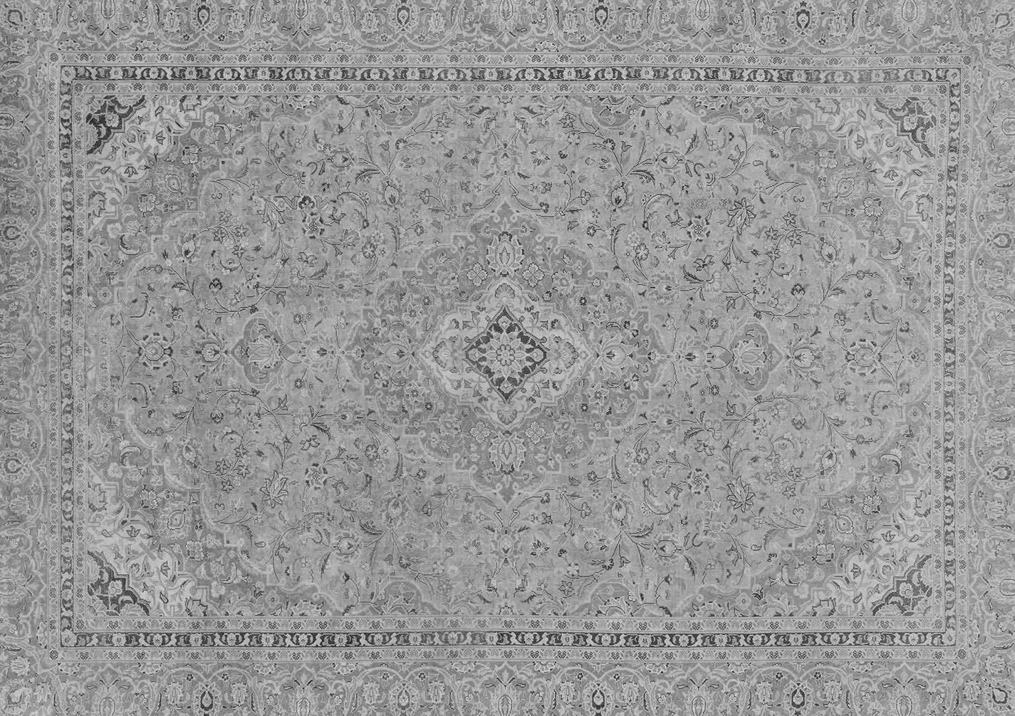 Ahgly Company Indoor Rectangle Abstract Gray Modern Area Rugs, 2' x 5 ...