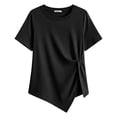 ChaoHeng Womens Summer Tops Trendy Sleeveless Women's Irregular Slit ...