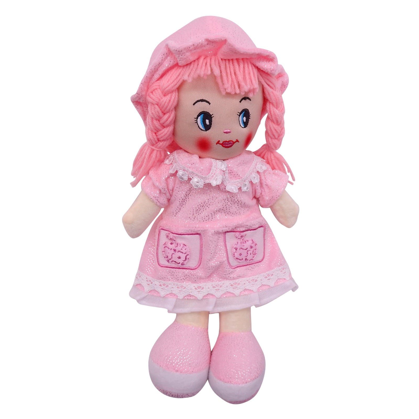Rag Doll for Girls, 14 inch Plush Kids Toy - Walmart.com - Walmart.com