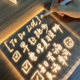 Desktop Erasable Luminous Acrylic Coloring Blackboard Writing Board ... Desktop Erasable Luminous Acrylic Coloring Blackboard Writing Board ...