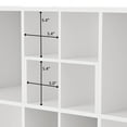 Mainstays Cube Storage Quad Inserts, Set of 2, White - Walmart.com